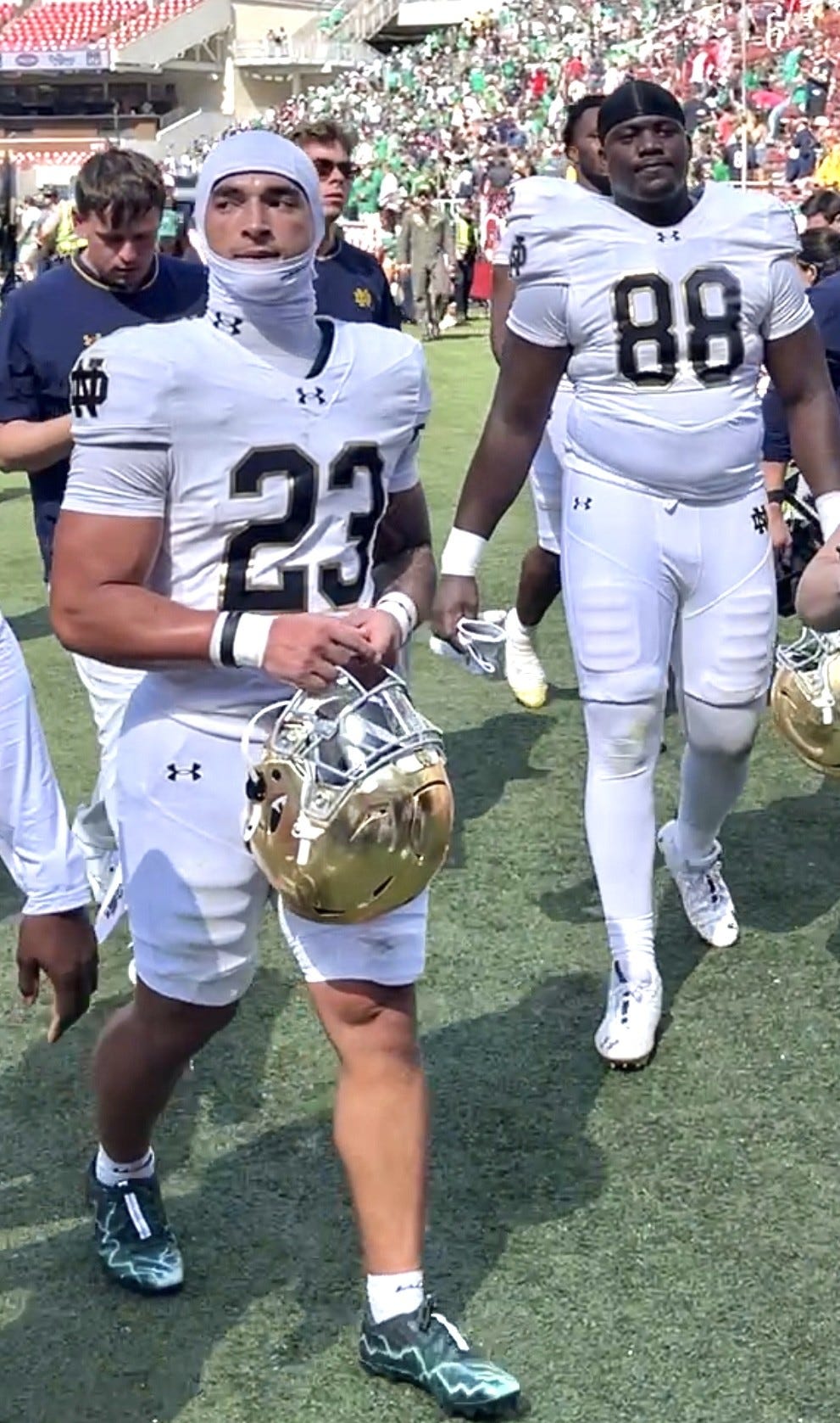 Notre Dame football reels Armel Mukam back in from the portal | source