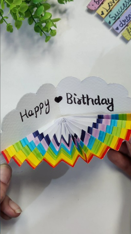 Rainbow birthday card ideas – fun DIY inspiration