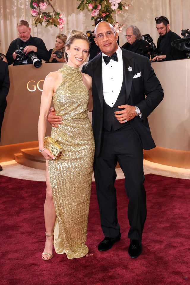 Dwayne Johnson and wife Lauren Hashian enjoy rare glamorous date night ...