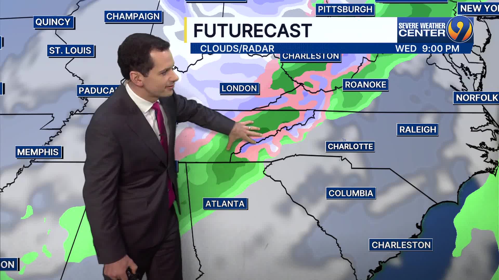 Forecast: Winds calming down