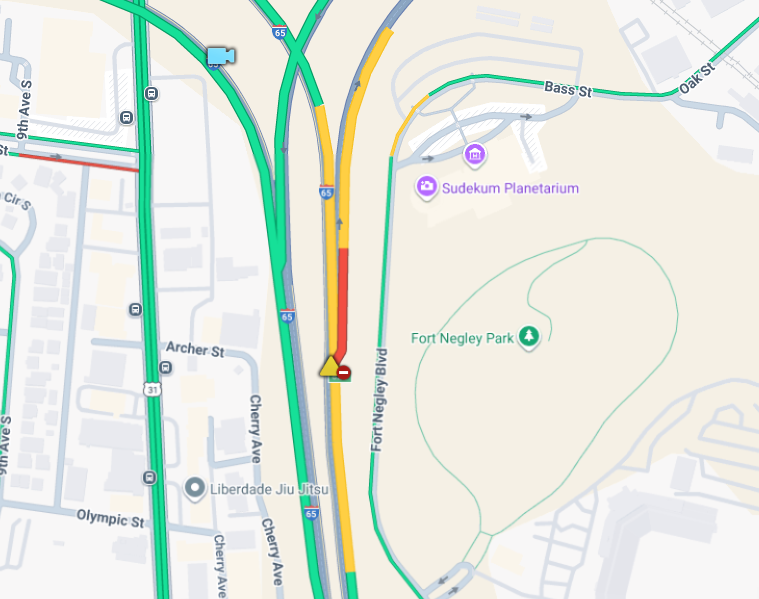 1 critically injured, I-65N blocked at I-40E interchange after shooting ...