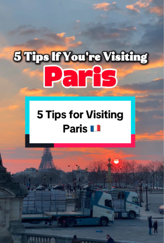 5 practical tips for visiting Paris for the first time