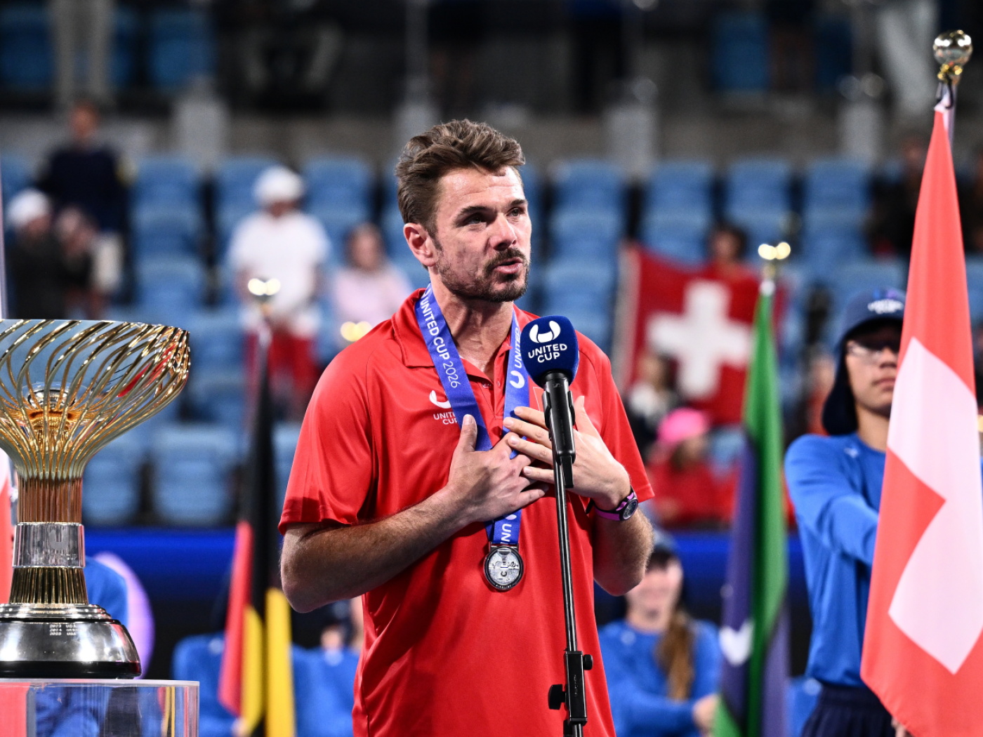 United Cup : « Une semaine incroyable » pour Stan Wawrinka