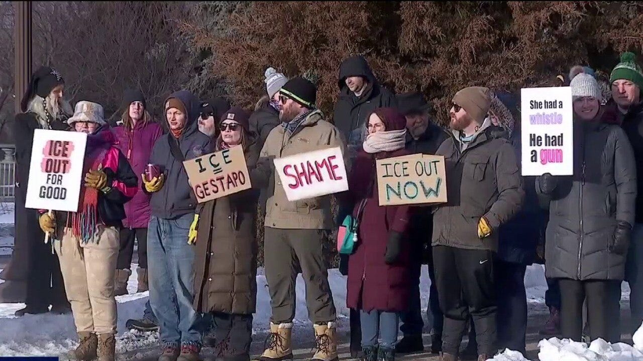 Protesters in Minneapolis call for end to ICE presence