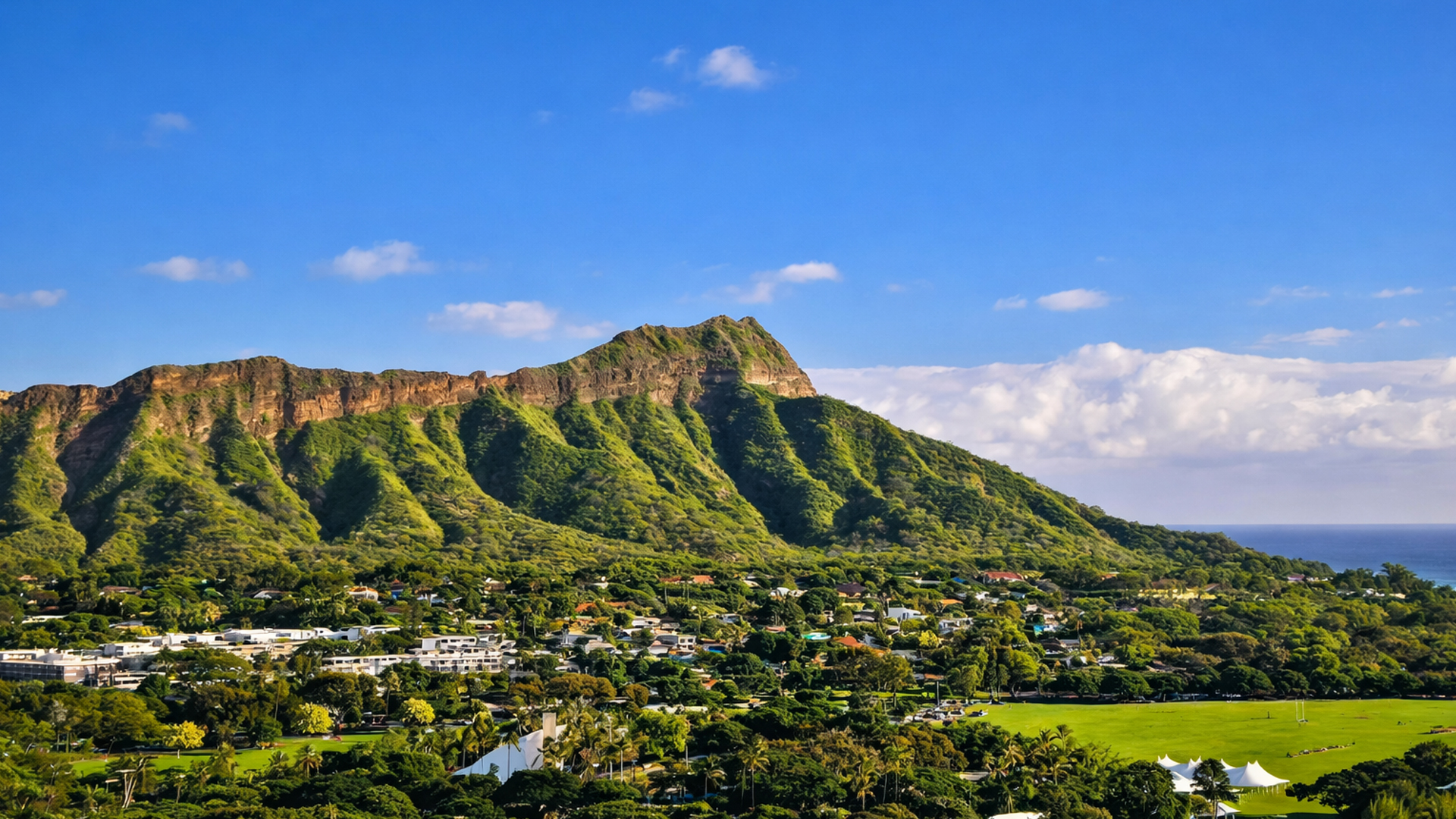 La belleza volcánica de Diamond Head en Oahu