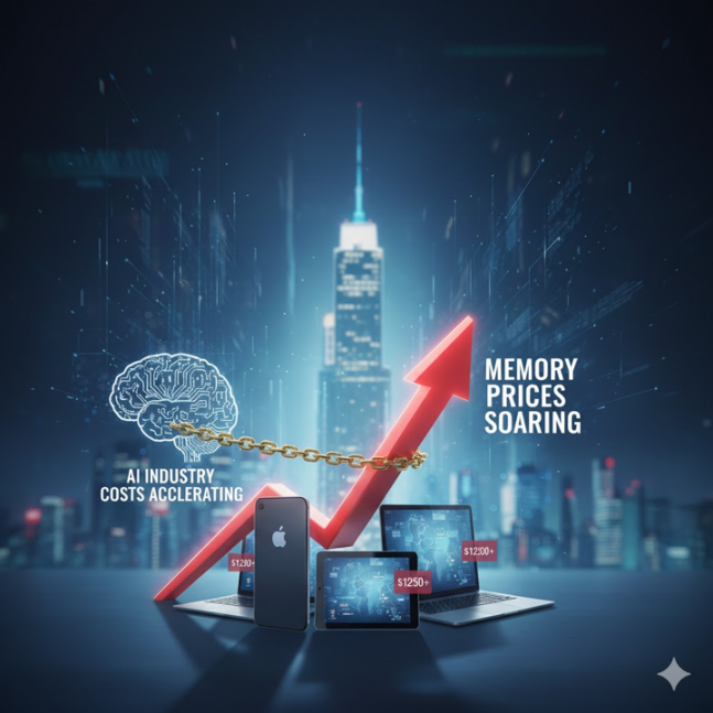 메모리 슈퍼사이클, AI 비용 압박 악순환 고리 형성