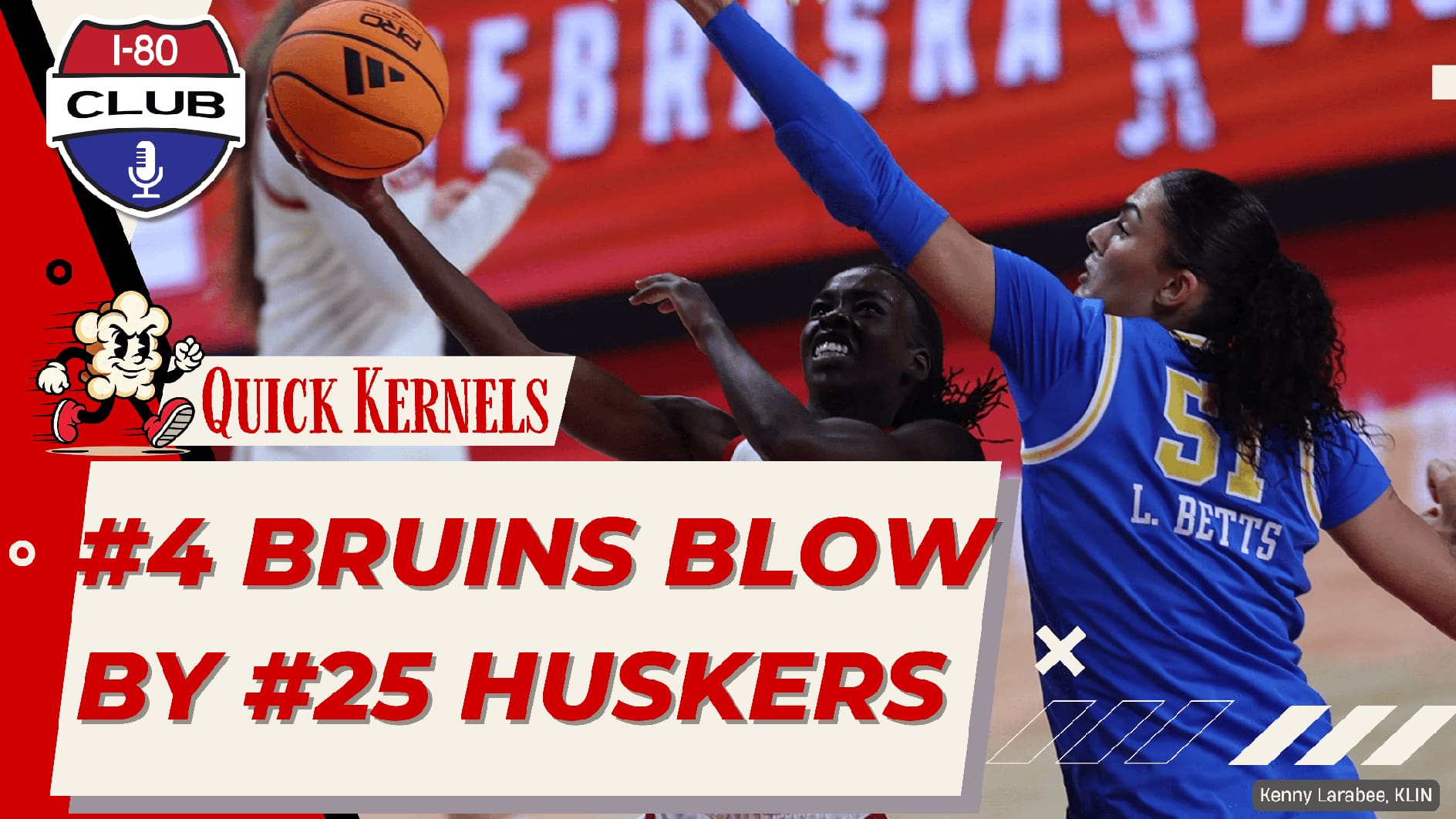 No. 4 UCLA blows by Nebraska women's basketball