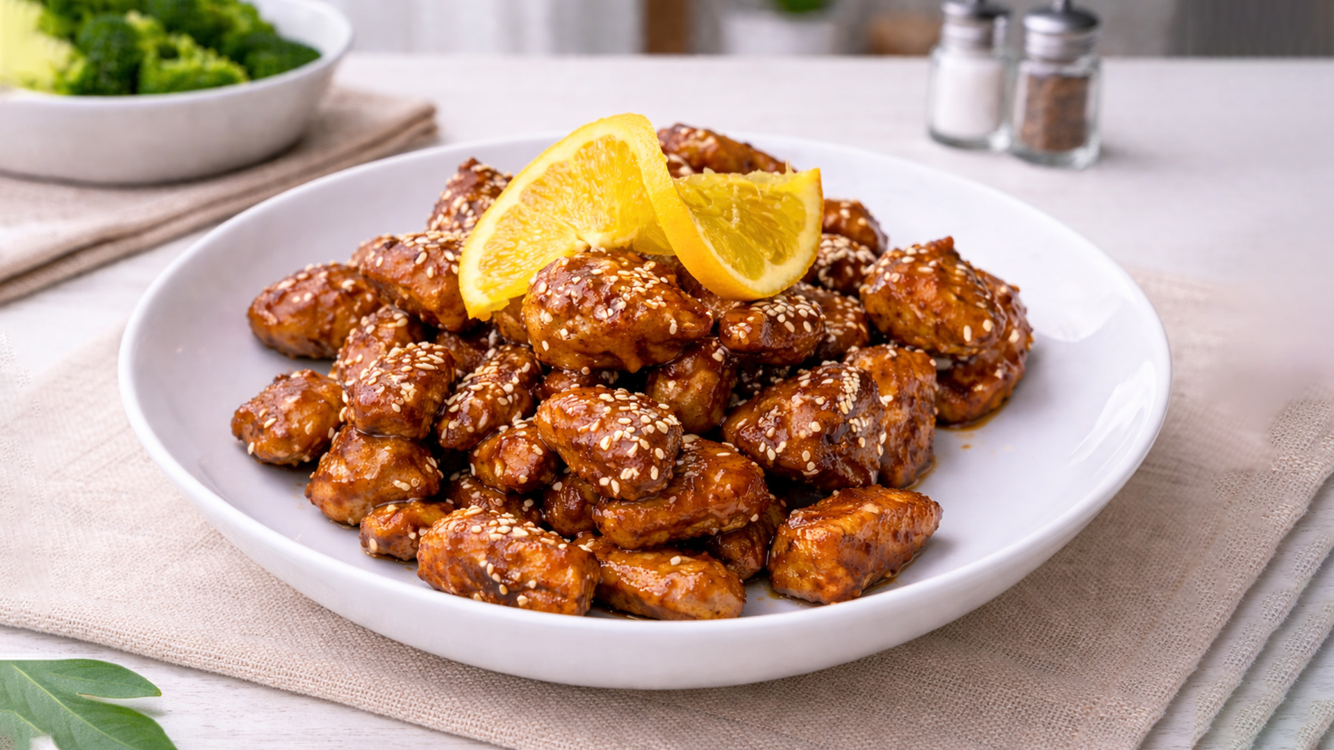 Ever tried making orange chicken like this?