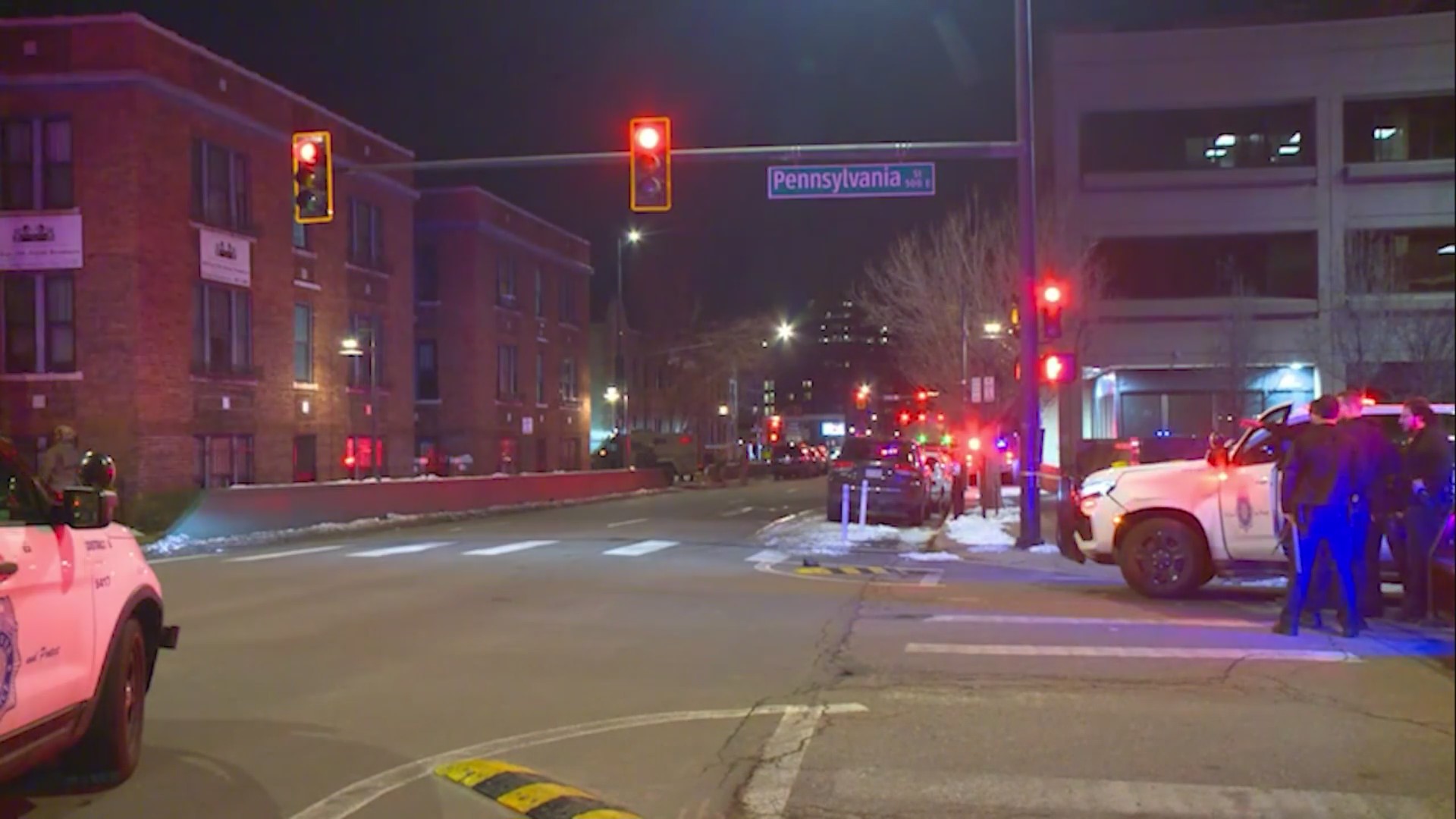 Rock thrown, shots fired at officers in Capitol Hill