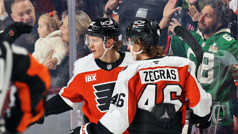 For the Flyers, that's one star down, one more to go