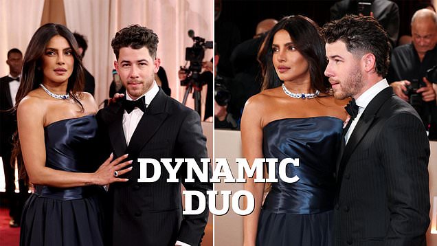 Priyanka Chopra and Nick Jonas arrive at 2026 Golden Globes