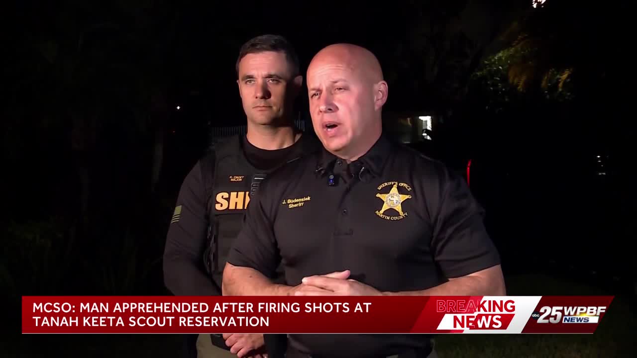 Man apprehended after firing shots at Jonathan Dickinson State Park ...