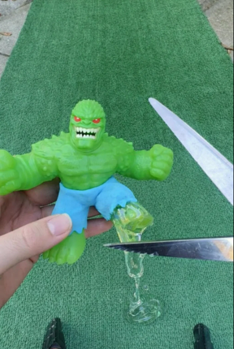 Inflating killer croc to the breaking point