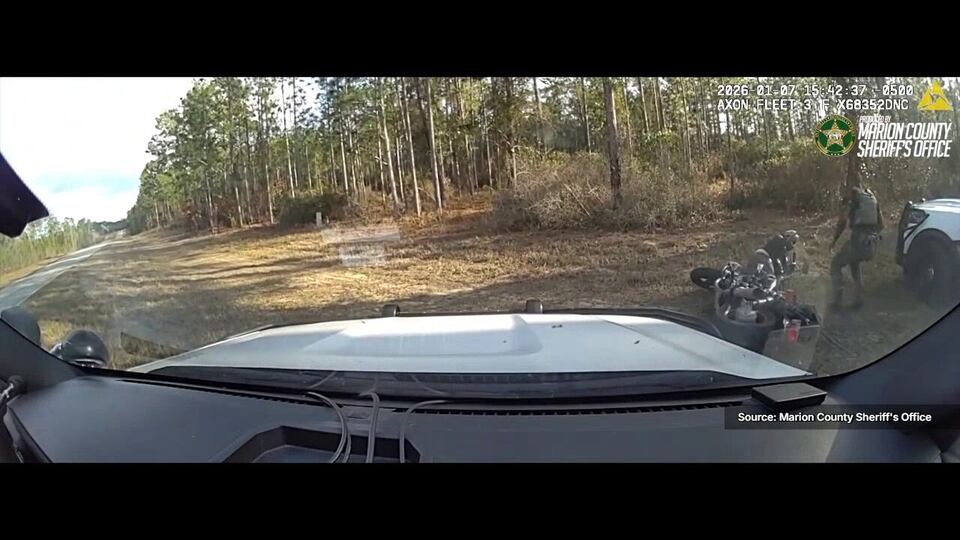 Deputies arrest man after bike chase in Marion County