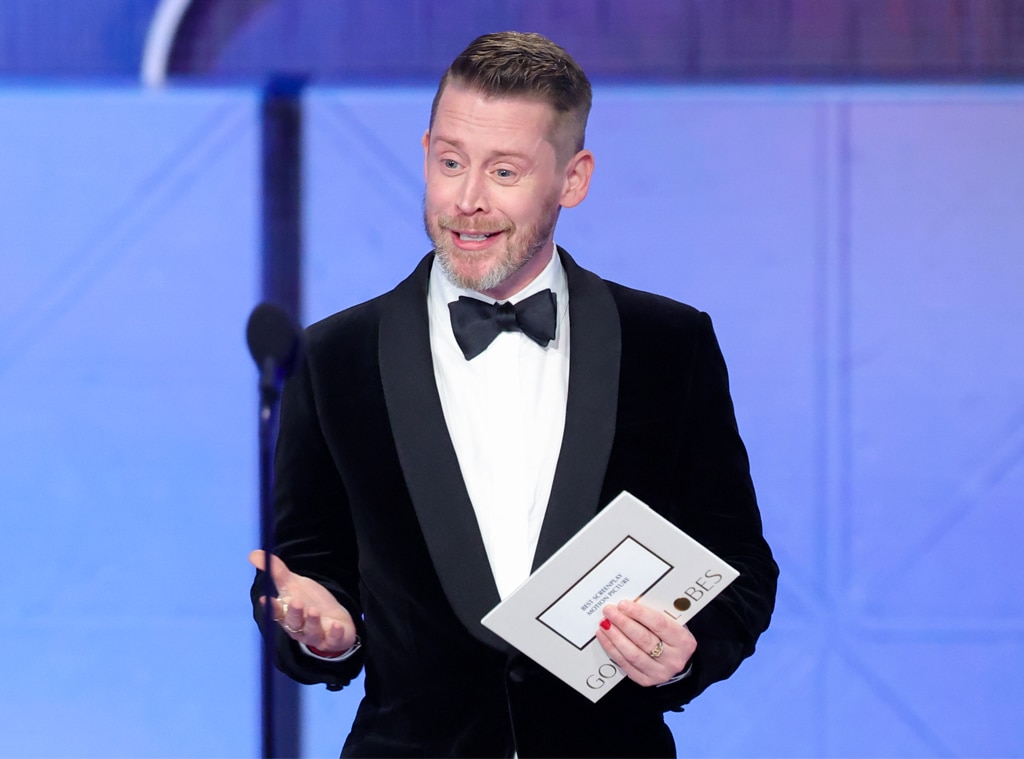 Macaulay Culkin returns to Golden Globes for first time in 35 years