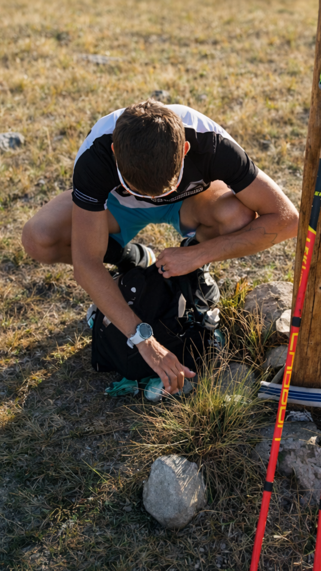 Morning trail adventure begins