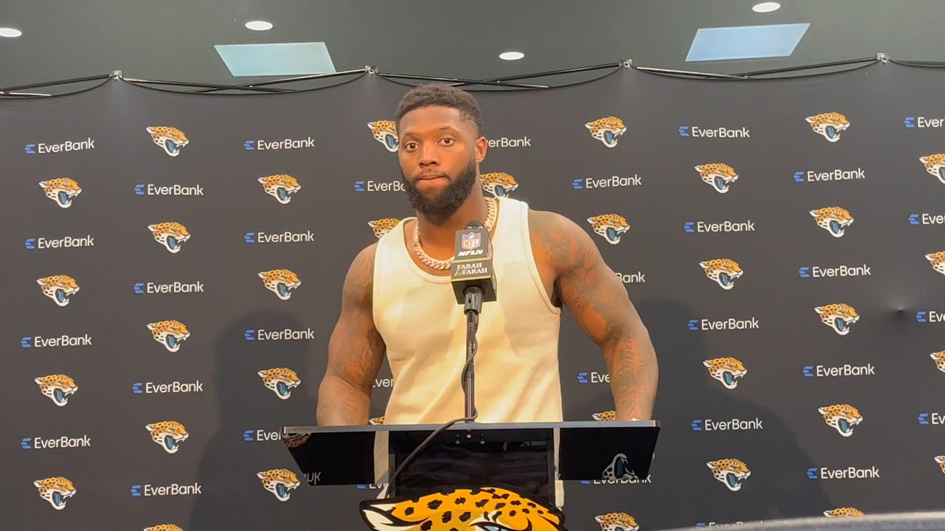 Jacksonville Jaguars DE Josh Hines-Allen on Josh Allen, looking forward ...