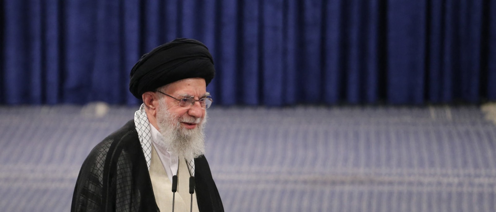 Khamenei goes on X to post image of Trump in coffin