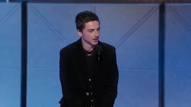 'I love you': Timothée Chalamet thanks partner after major win