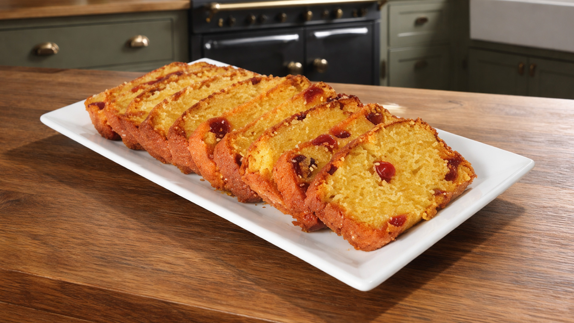 Easy traditional cherry Madeira cake recipe