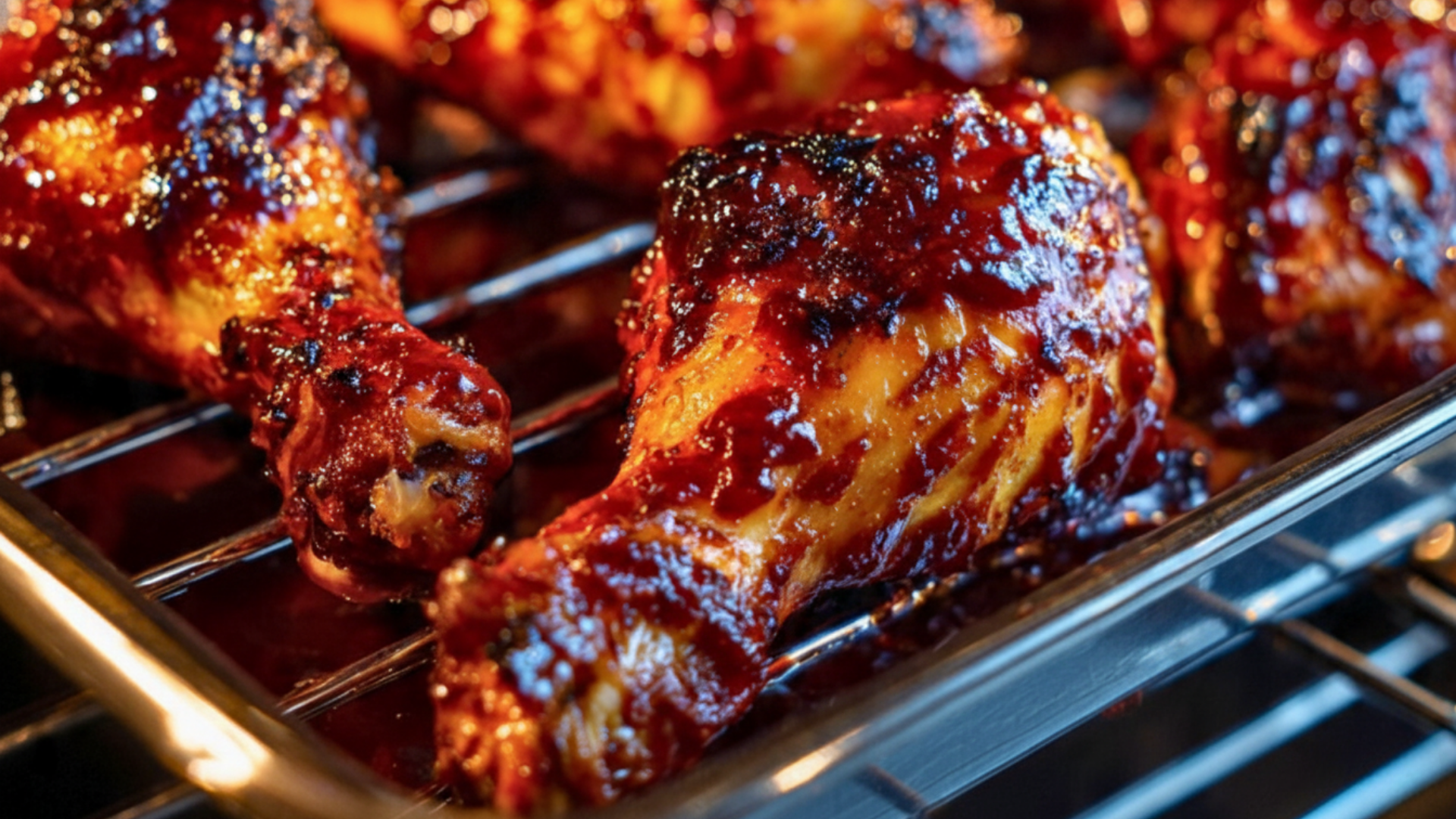 Muslos de pollo al horno súper crujientes fáciles y deliciosos