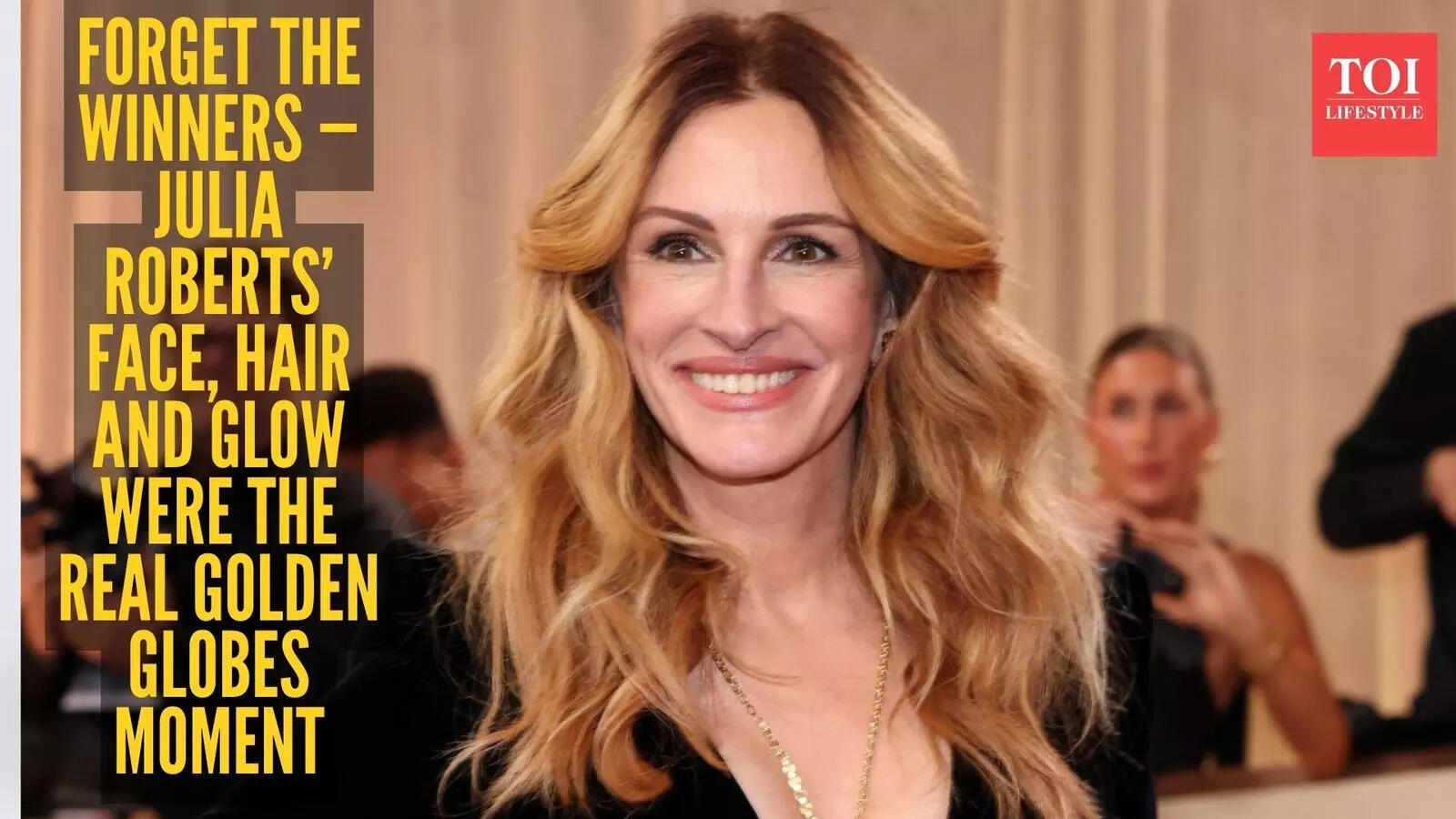 58 who? Julia Roberts’ age-defying Golden Globes glow has the internet ...