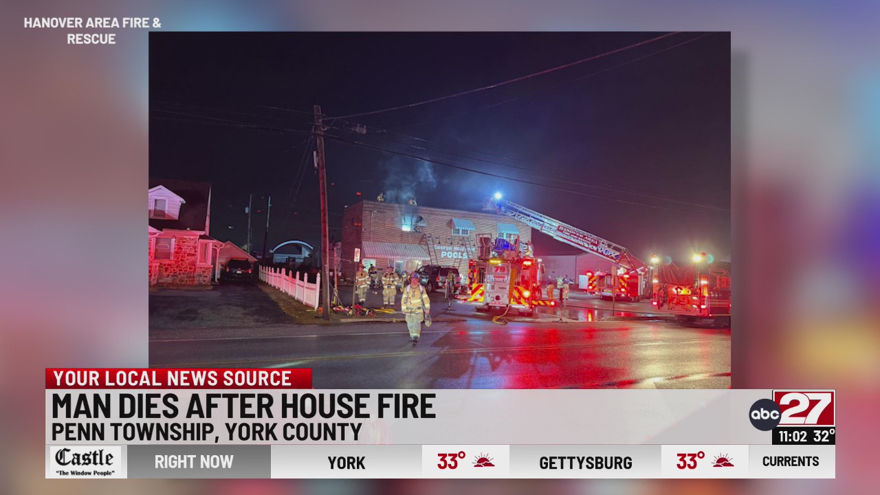 Man, 61, dies after York County structure fire