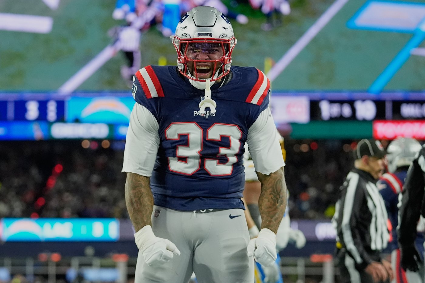 Les Patriots se défont des Chargers par la marque de 16-3