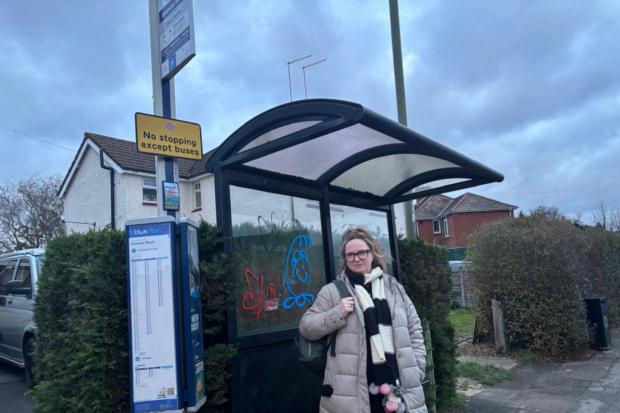 Woman 'screamed out' after ball bearing shot through bus window