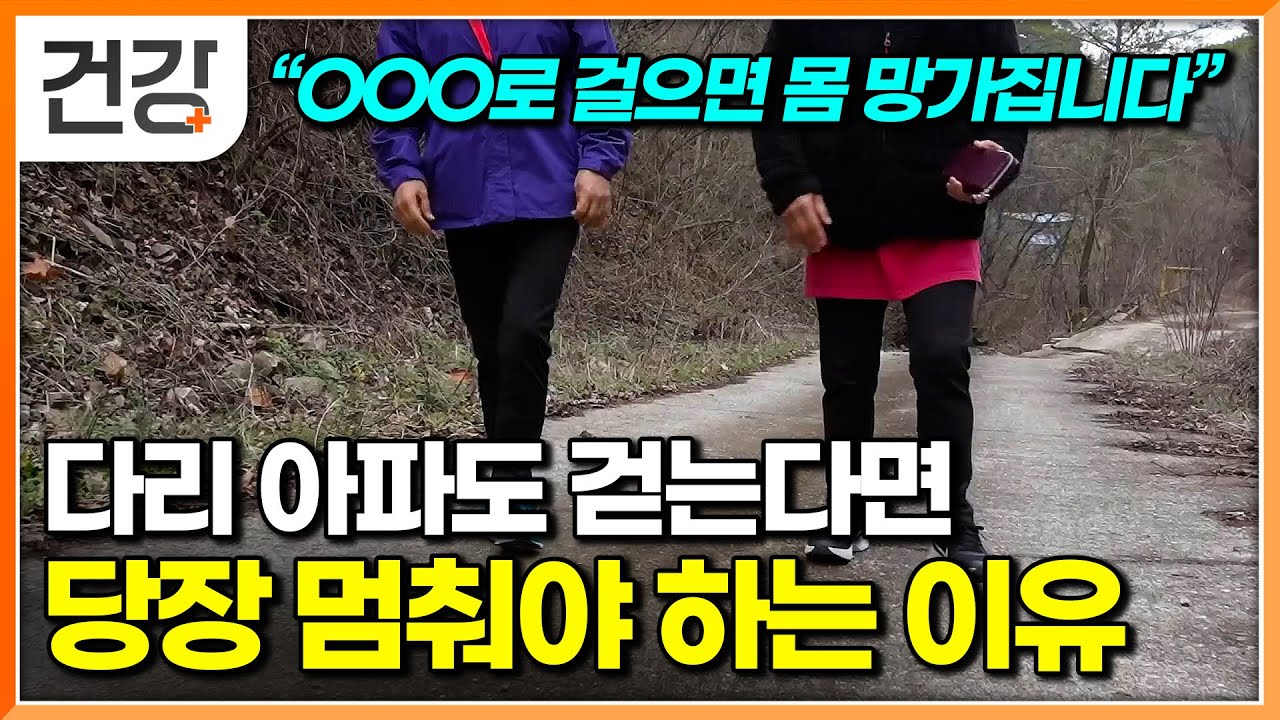 "열심히 걸었더니 죽음의 위기에 놓였다" 운동화 고르기부터 준비운동까지! 사람마다 다른 잘 걷는 법 알아보기│귀하신 몸│#EBS건강