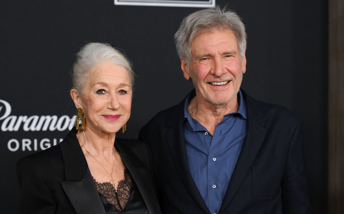 Before their recent award moment, Helen Mirren reflected on Harrison ...