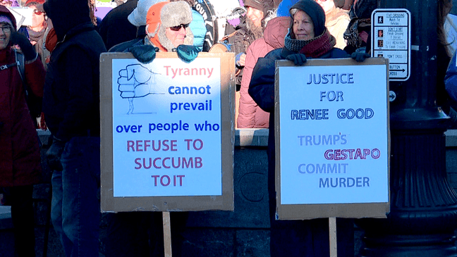 'It's sickening': Asheville groups protest denouncing ICE and urging ...