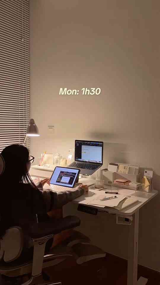 How much I actually studied in the first week of 2026