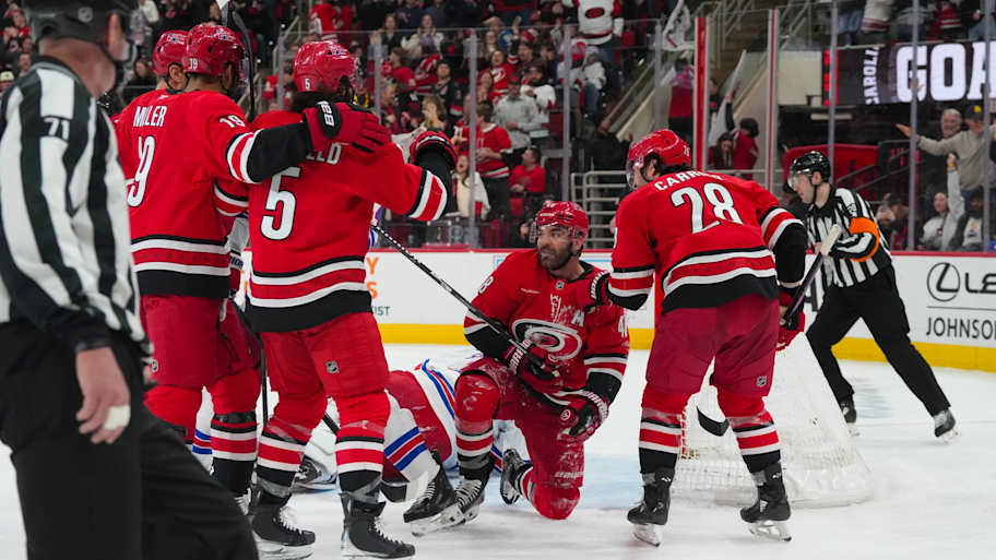 The power play comes through in big spots to earn the Hurricanes a win ...
