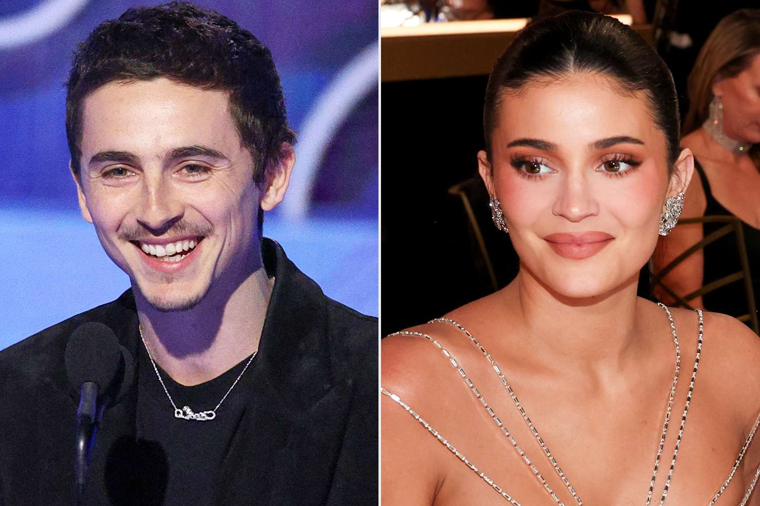 Timothée Chalamet thanks his 'parents and partner' Kylie Jenner after ...