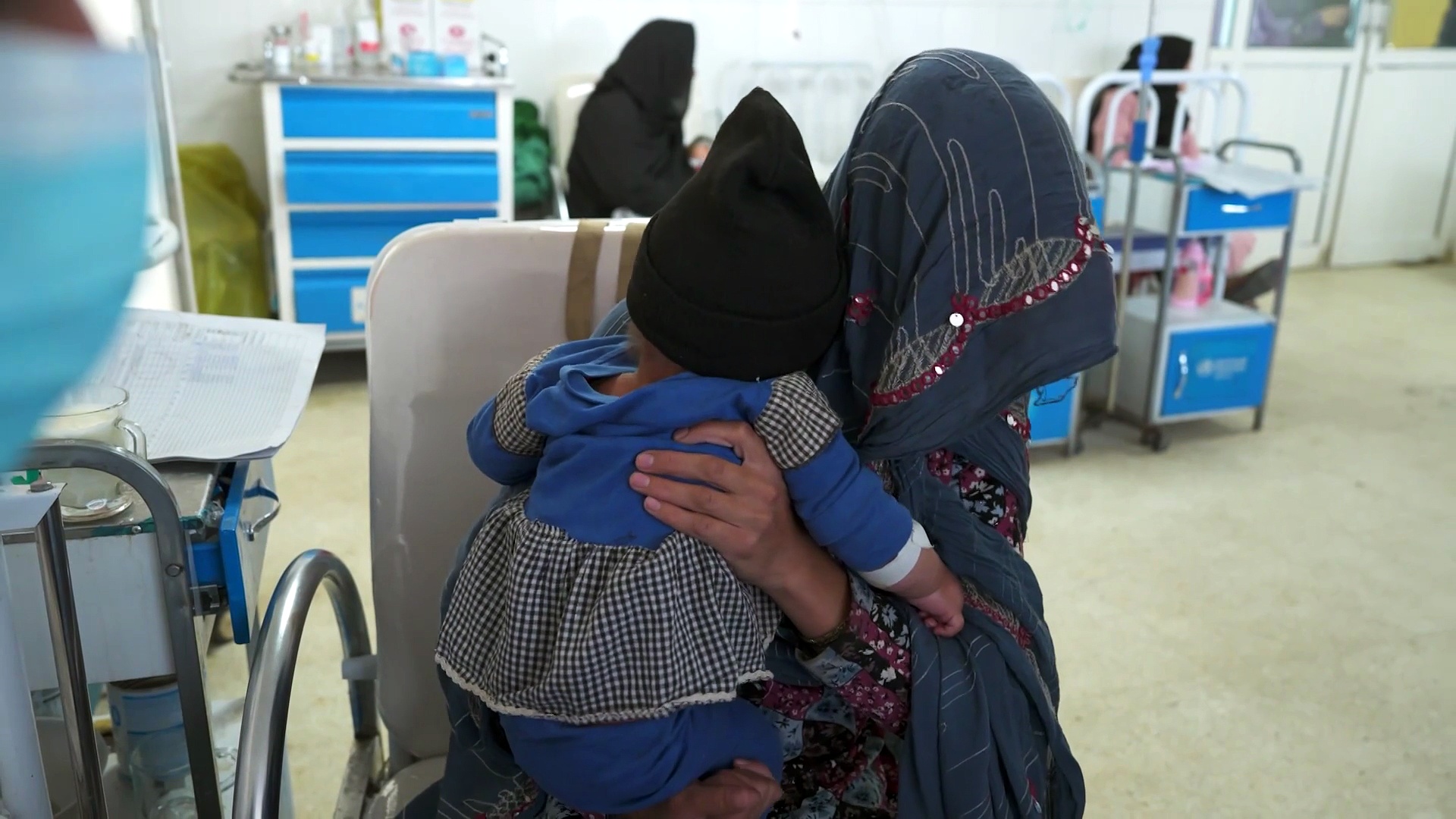 Millions of children suffer malnutrition in Afghanistan as systems collapse