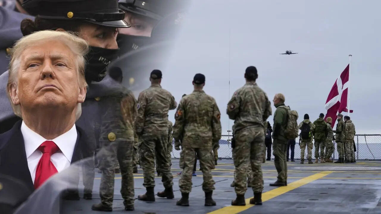 Trump says US must take Greenland or Russia and China will: "I'm not ...