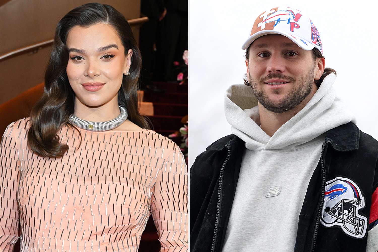 Josh Allen drools over pregnant wife Hailee Steinfeld's 2026 Golden ...