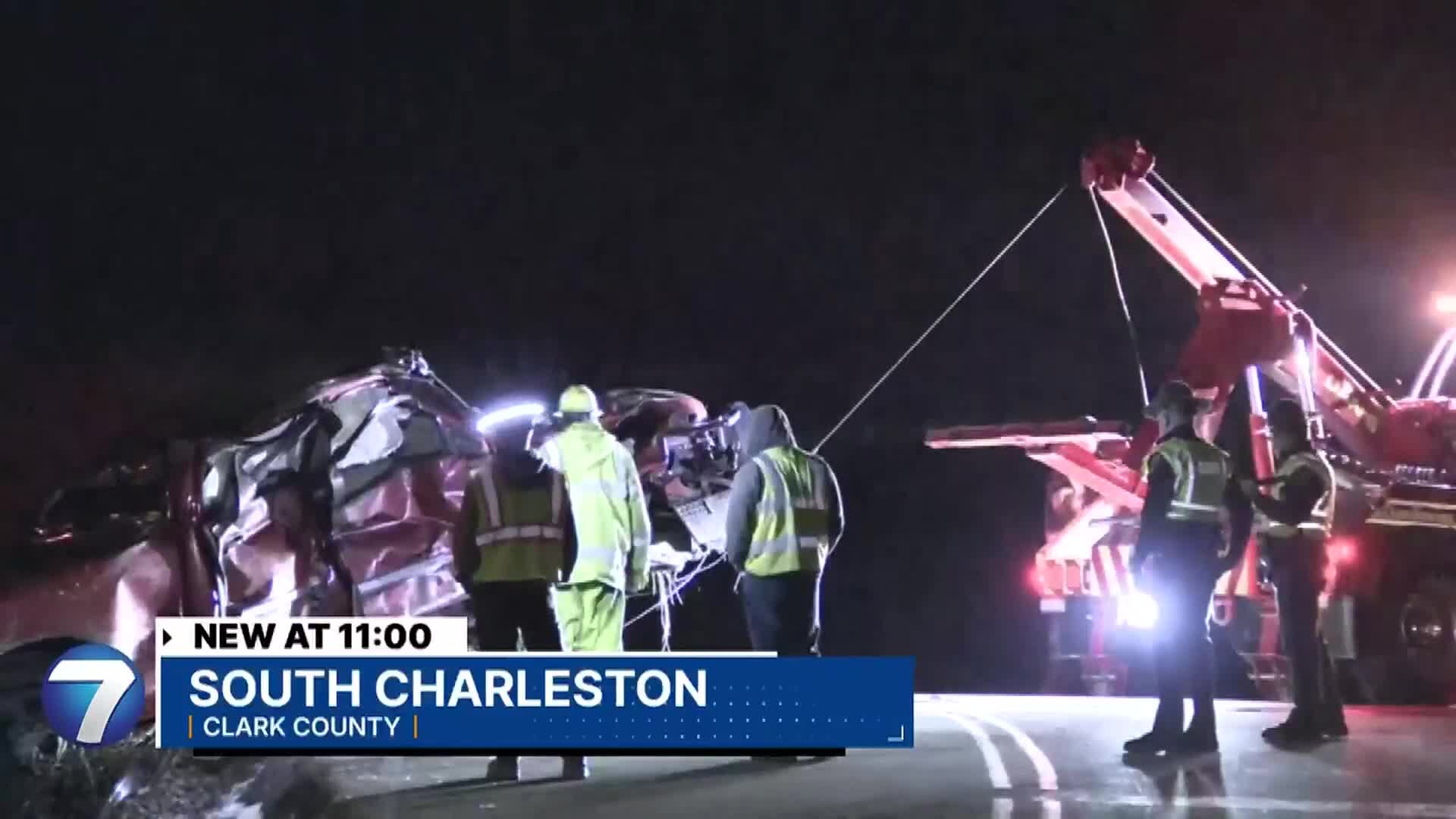 Truck breaks down in middle of train tracks moments before train crash