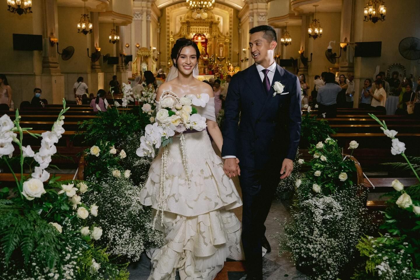 Look: Former Miss Earth Jamie Herrell, Matthew Manotoc tie the knot in Cebu
