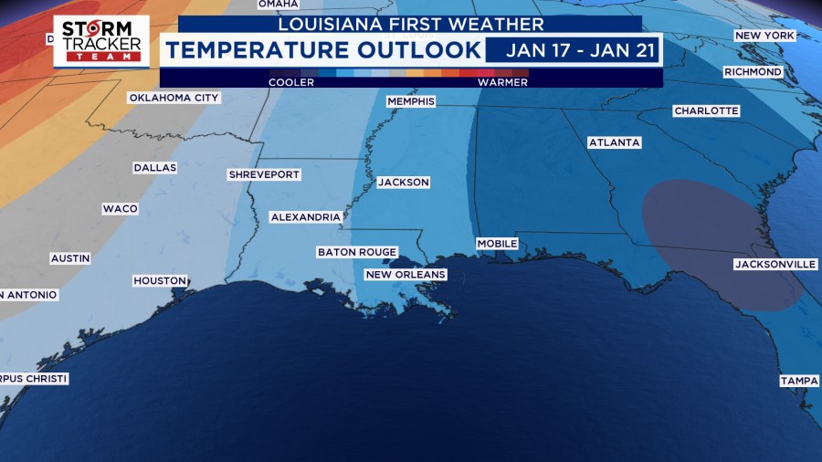 Baton Rouge weather: Near freezing temperatures tonight