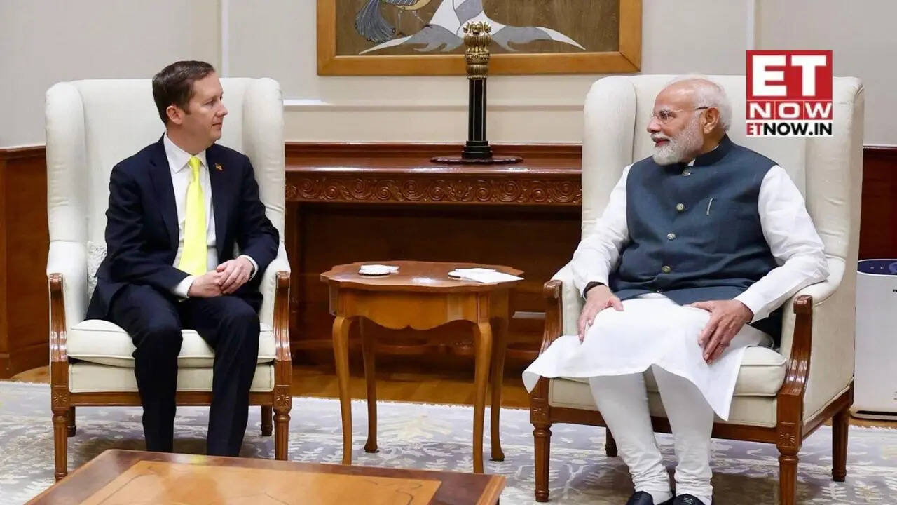 New US ambassador to India Sergio Gor takes charge; meets PM Modi - PICS