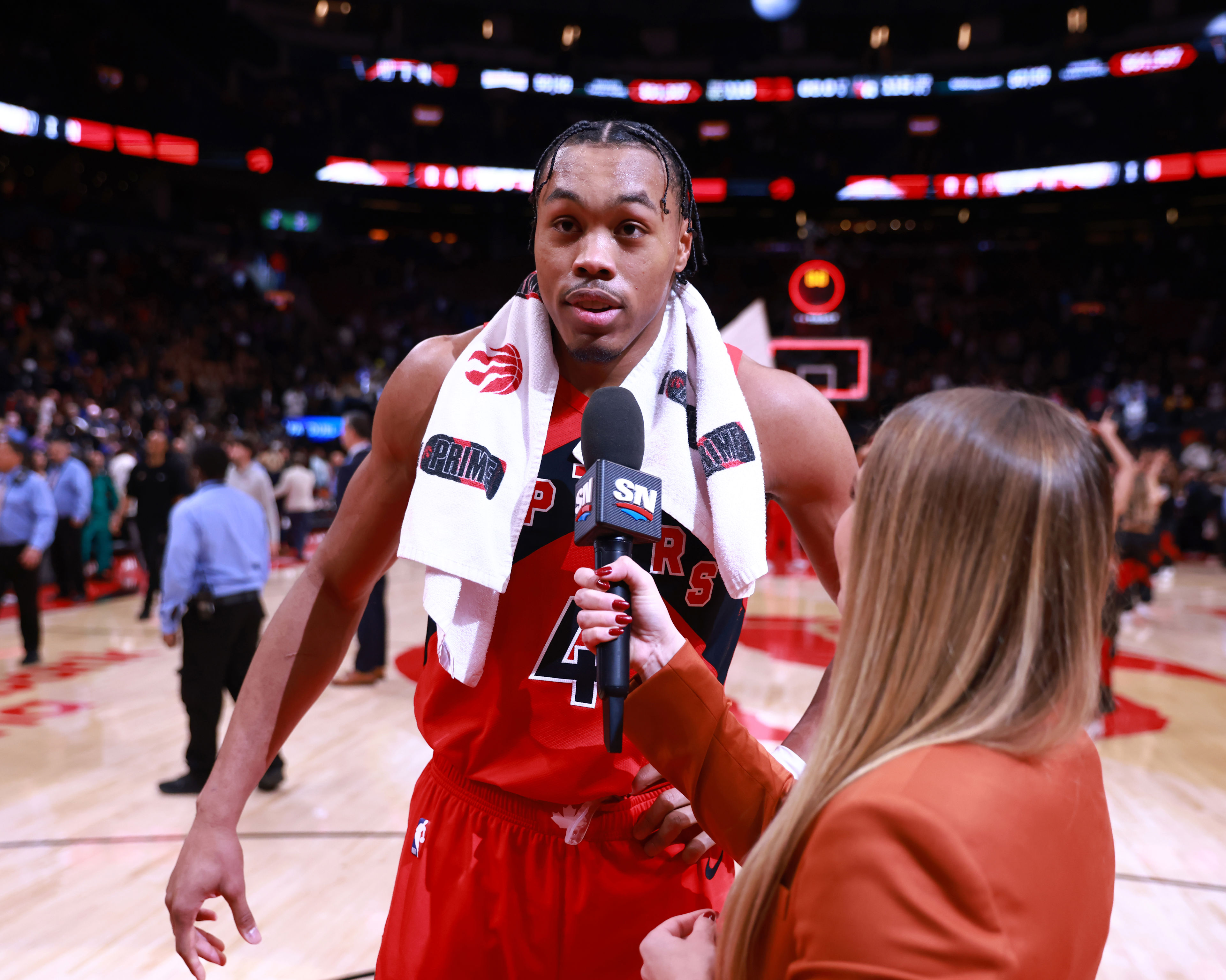 Shorthanded Toronto Raptors pull out thrilling overtime victory