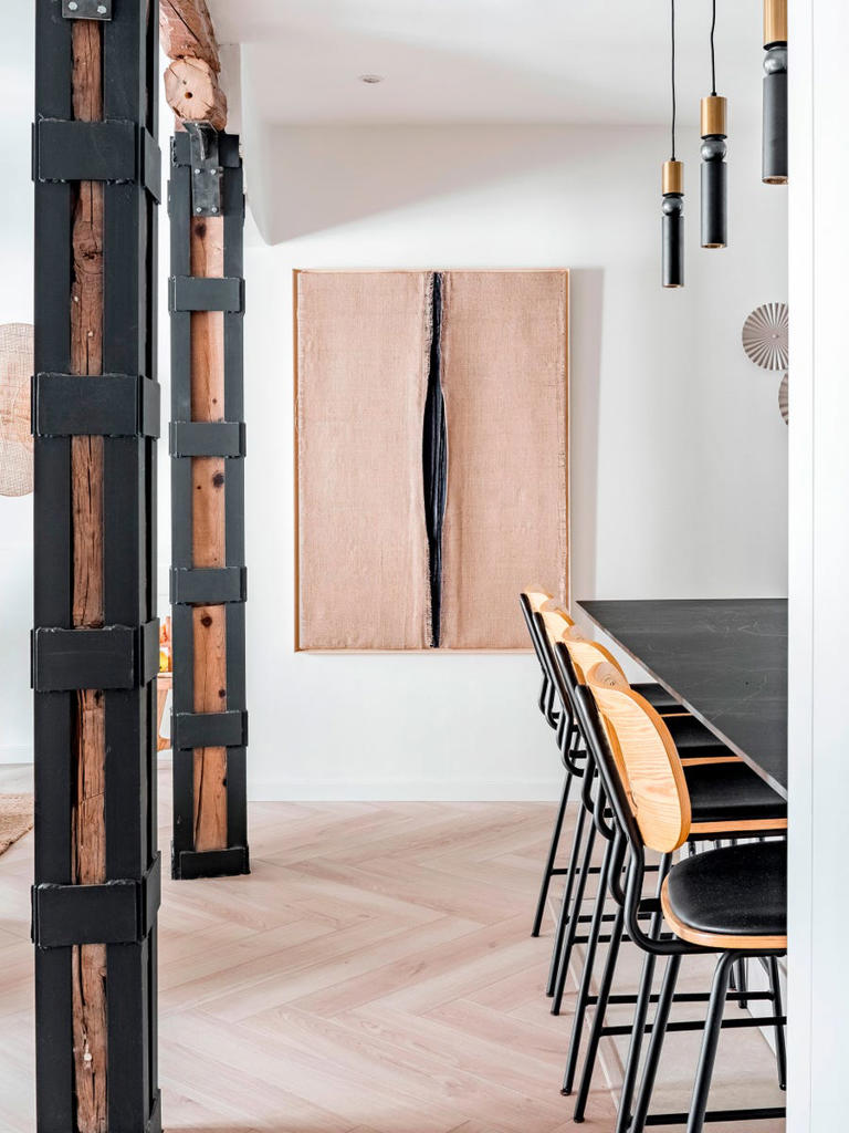 La espectacular reforma de un ático en una antigua corrala de Chamberí