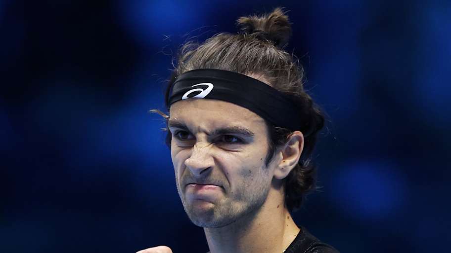 Cramping Lorenzo Musetti survives speedy Alex de Minaur at the ATP Finals