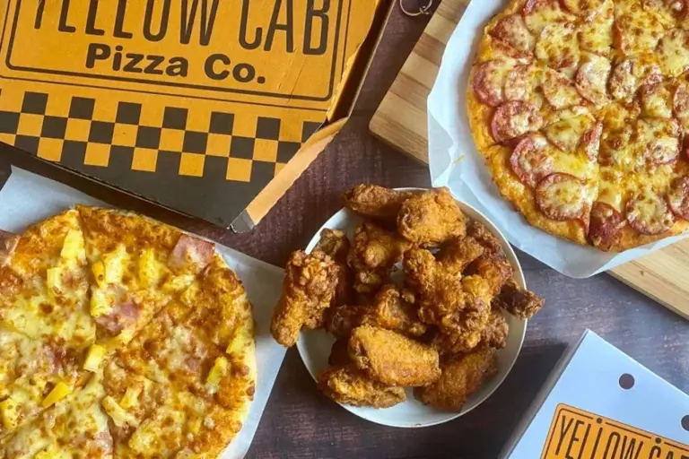 Yellow Cab Pizza Co. menu prices with calories [updated 2026]