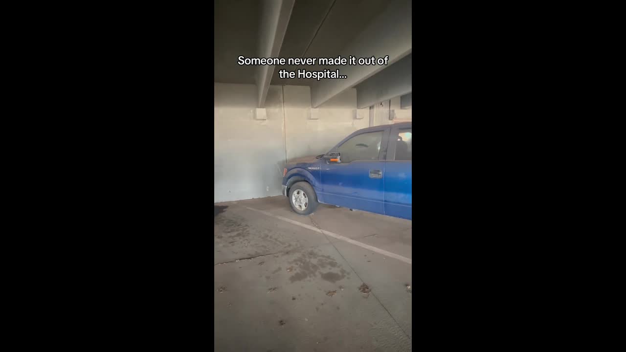'Heartbreaking' clip of truck abandoned at hospital car park racks up ...
