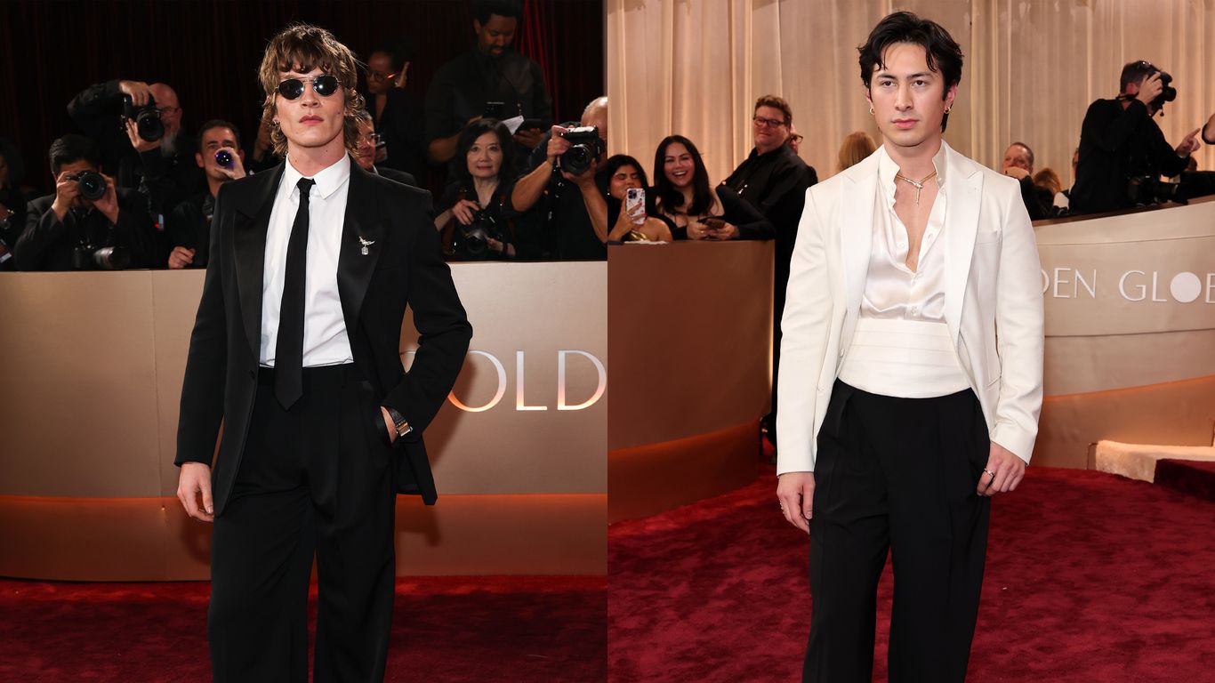 Hudson Williams et Connor Storrie, de Heated Rivalry, stars du tapis ...