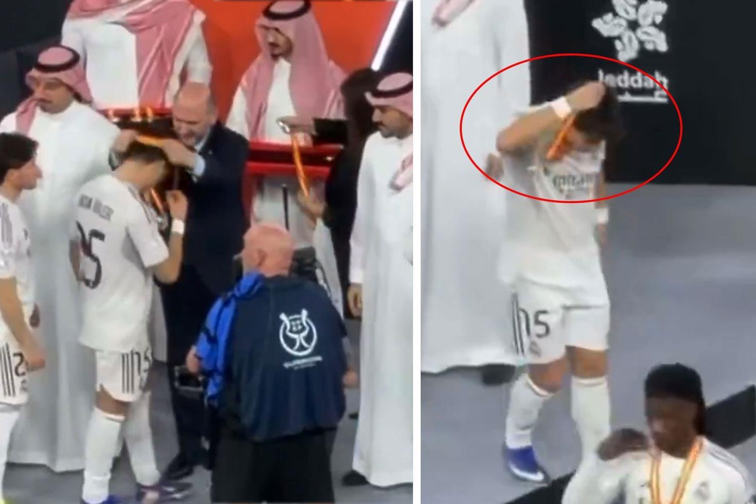 Arda'dan kupa törenine damga vuran hareket