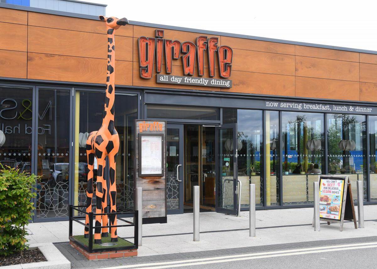 Giraffe restaurants menu with prices [updated 2026]